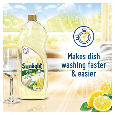 Sunlight Nature Degreasing Dishwashing Liquid Detergent 750ml | PnP