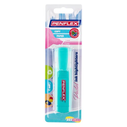 Penflex Turquoise Pastel Higlo Highlighter | Smart Price Specials | PnP ...