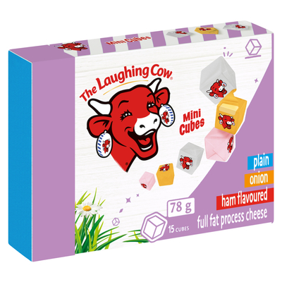 The Laughing Cow Full Fat Violet Mini Cheese Cubes 78g | PnP
