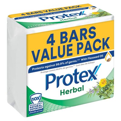 Protex Herbal Antigerm Soap 150g 4 Pack | PnP