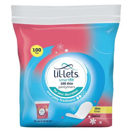Lil-lets Essentials Pantyliners Scented 100s | Smart Price Specials ...