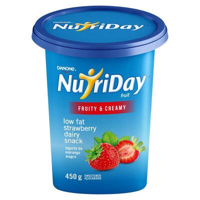 Danone Nutriday Low Fat Strawbery Yoghurt 450g | PnP