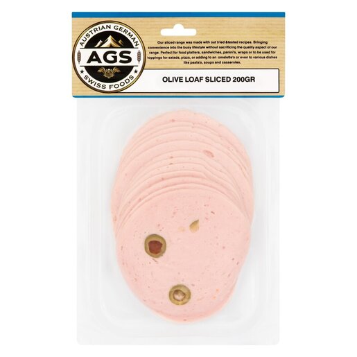 AGS Sliced Olive Loaf 200g | PnP