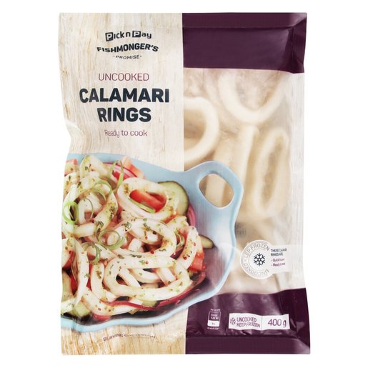 PnP Fishmonger's Calamari Rings 400g | PnP