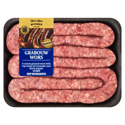 Pnp Butchery Grabouw Wors Thin | PnP