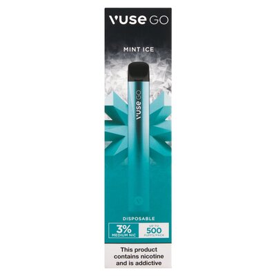 Vuse Go Mint Ice 3% Nicotine Salt Disposable Vape | PnP