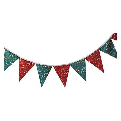 Christmas Festive Bunting Flags | PnP