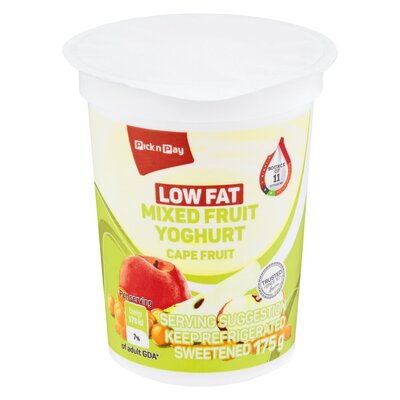 PnP Low Fat Cape Fruit Yoghurt 175g | Smart Price Specials | PnP Home