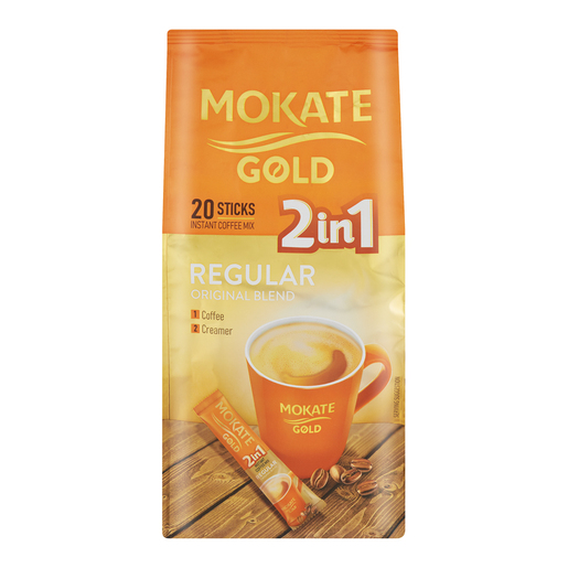 Mokate Gold 2 in 1 Sugar Free Coffee 12g | PnP