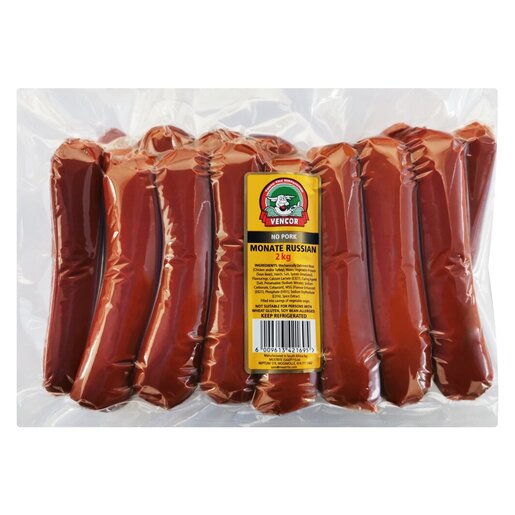 Vencor Monate Russian No Pork 2kg | PnP