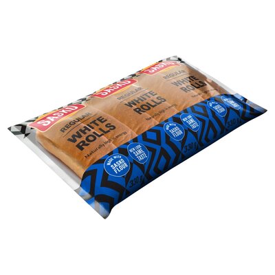 Sasko Regular White Long Rolls 6 Pack | PnP