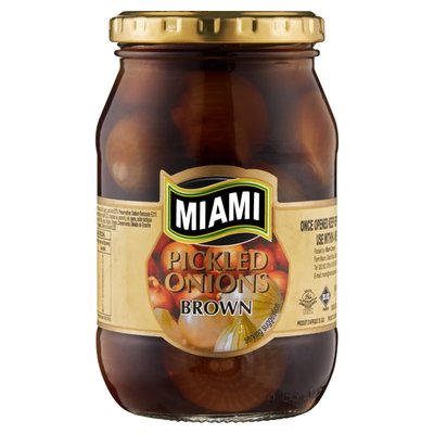 Miami Brown Pickled Onions 400g | PnP