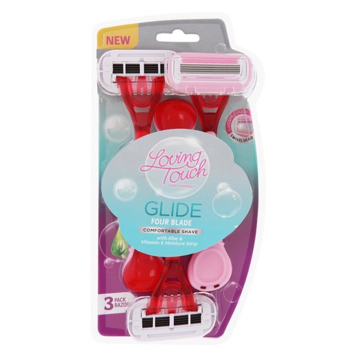 Loving Touch Glide Dispos Razors 4ea | Smart Price Specials | PnP Home
