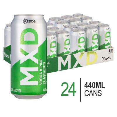 Redd's MXD Vodka & Pine Spirit Cooler Can 6 x 440ml | PnP