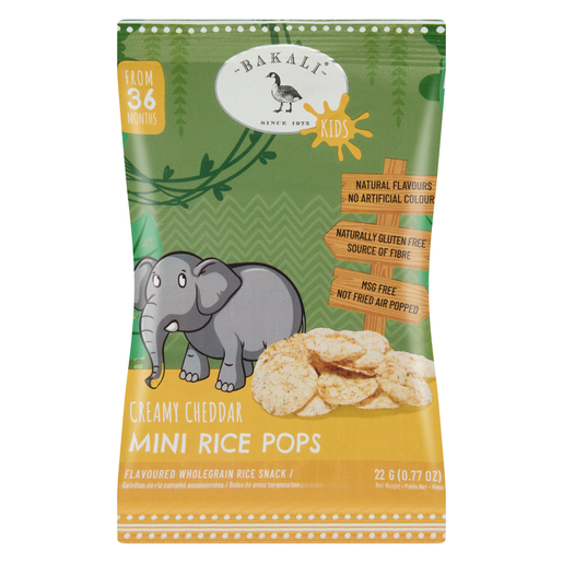 Bakali Creamy Cheddar Mini Rice Pops 22g | PnP