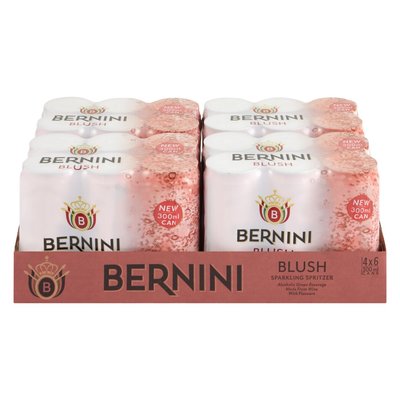 Bernini Blush Can 24 x 300ml | PnP