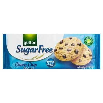 Gullon Sugar Free Choc Chip 125g | PnP