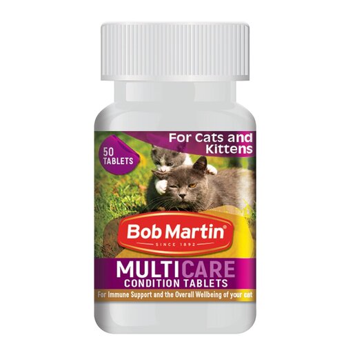 Bob Martin Multicare Condition Tablets for Cats & Kittens 50 Pack | PnP