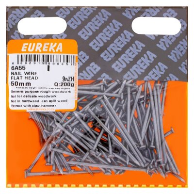 Eureka Nail Wire Flat Head 50mm 200g | PnP