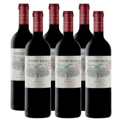Backsberg Sydney Back Kosher Merlot 6 x 750ml | PnP