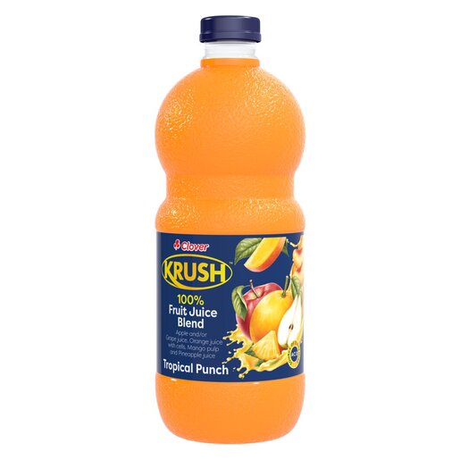 Clover Krush Fruit Juice Blend 100% Tropical 1.5L | Smart Price ...