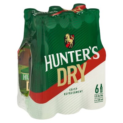 Hunters Dry Can 6 x 440ml | PnP