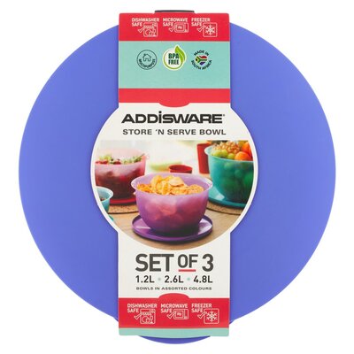 Addis Store N Serve Bowl Set 3 Piece | PnP