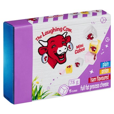 The Laughing Cow Full Fat Violet Mini Cheese Cubes 78g | PnP