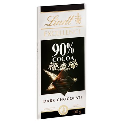 Lindt Excellence 90% Cocoa Dark Chocolate Slab 100g | PnP