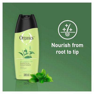 Organics 2in1 Anti Dandruff Shampoo 200ml | PnP