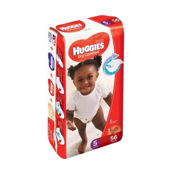 Huggies Dry Comfort Jumbo Size 5 56ea x 2 | PnP