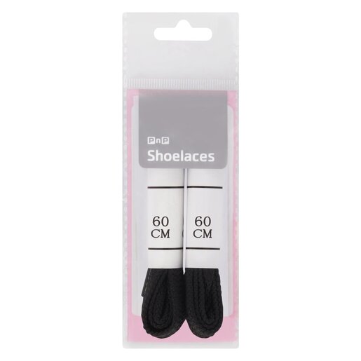 PnP Black Shoe Laces Nylon 60cm | Smart Price Specials | PnP Home
