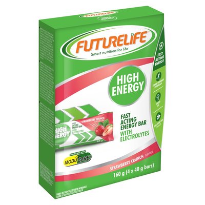 Futurelife High Energy Bar Strawberry 4 x 40g | PnP