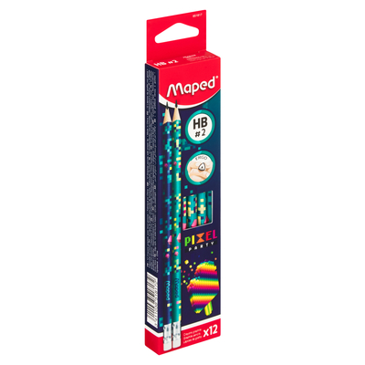 Maped Pixel Party HB Graphite Pencils 12 Pack | Smart Price Specials ...