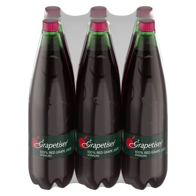 Grapetiser 100% Sparkling Red Grape 12 x 1.25L | PnP