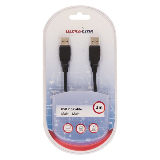 Ultra Link USB 2.0 To Usb2.0 Trans Cable 3m | PnP