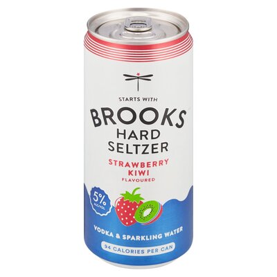 Brooks Strawberry Kiwi Seltzer Can | PnP