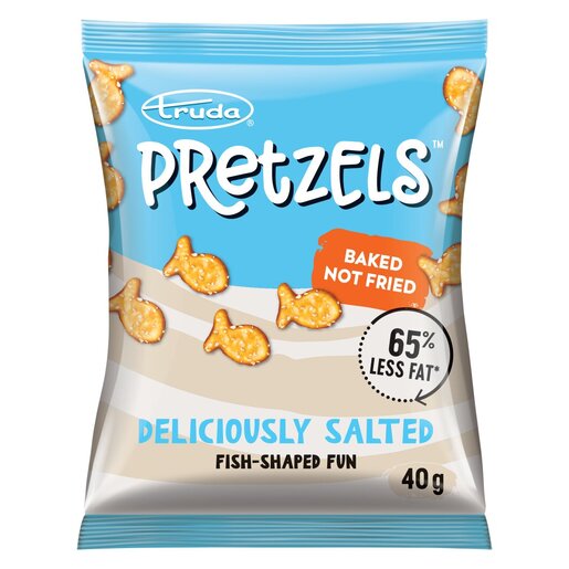 Truda Deliciously Salted Fish-Shaped Pretzels 40g | PnP