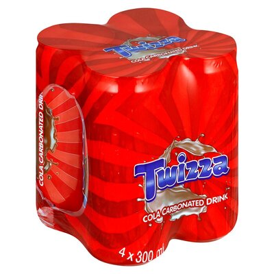 Twizza Cola Flavoured Carbonated Drink 300ml x 4 | PnP