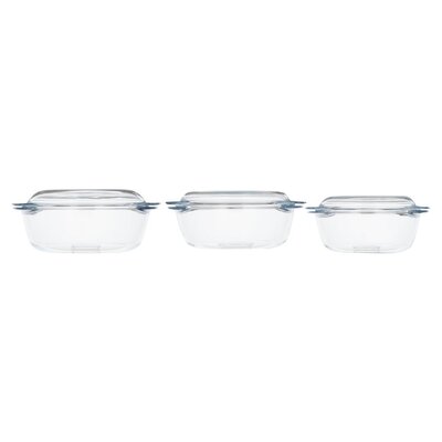 Pyrex 3pc Round Casserole Set | PnP
