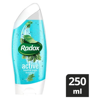 Radox Feel Active Basil & Sage Body Wash 250ml | PnP
