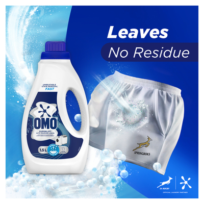 Omo Stain Removal Auto Washing Liquid Detergent 1.5L | PnP