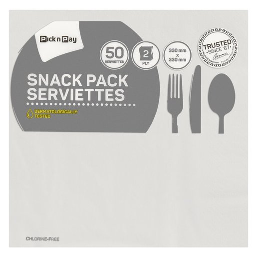 PnP Napkin 2ply 50 Pack | Smart Price Specials | PnP Home