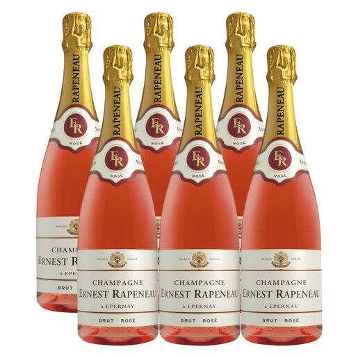 Ernest Rapeneau Brut Rose Champagne 6 x 750ml | PnP