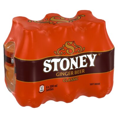 Stoney Ginger Beer Bottle 300ml x 6 | PnP