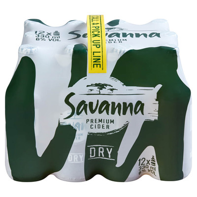 Savanna Dry NRB 12 x 330ml | PnP