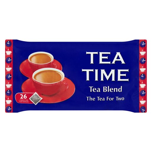 Tea Time Black Teabags 26 Pack | PnP