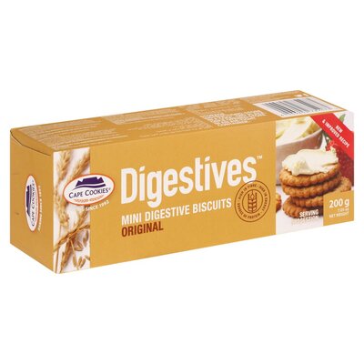 Cape Cookies Original Mini Digestive Biscuits 200g | PnP