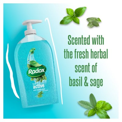 Radox Feel Active Basil & Sage Body Wash 750ml | PnP