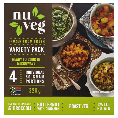 Nu Veg Mix Variety Pack 320g | PnP